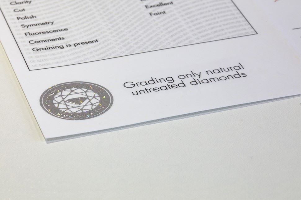 Report Check - Institute of Diamonds